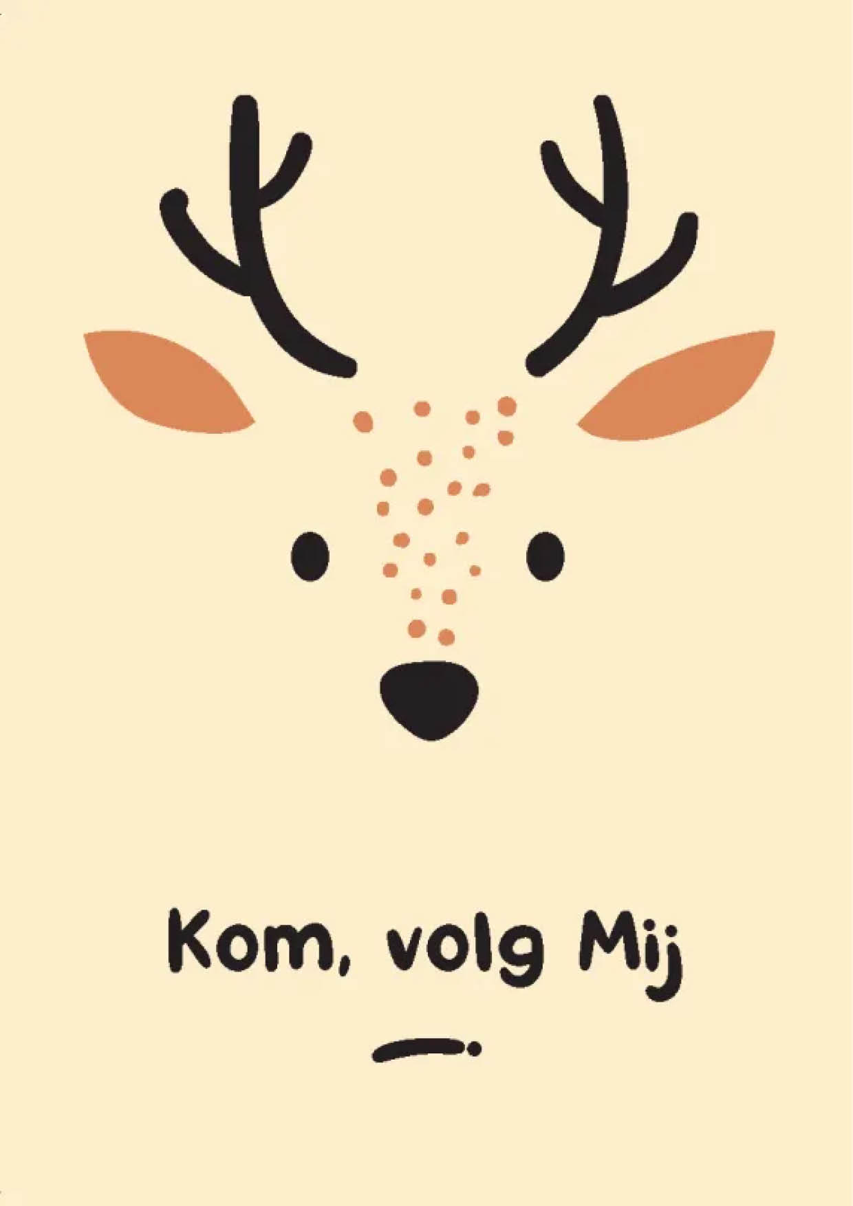 Kinderkaart Kom Volg Mij Shop Opwekking Kinderkaart Kom Volg Mij Shop Opwekking